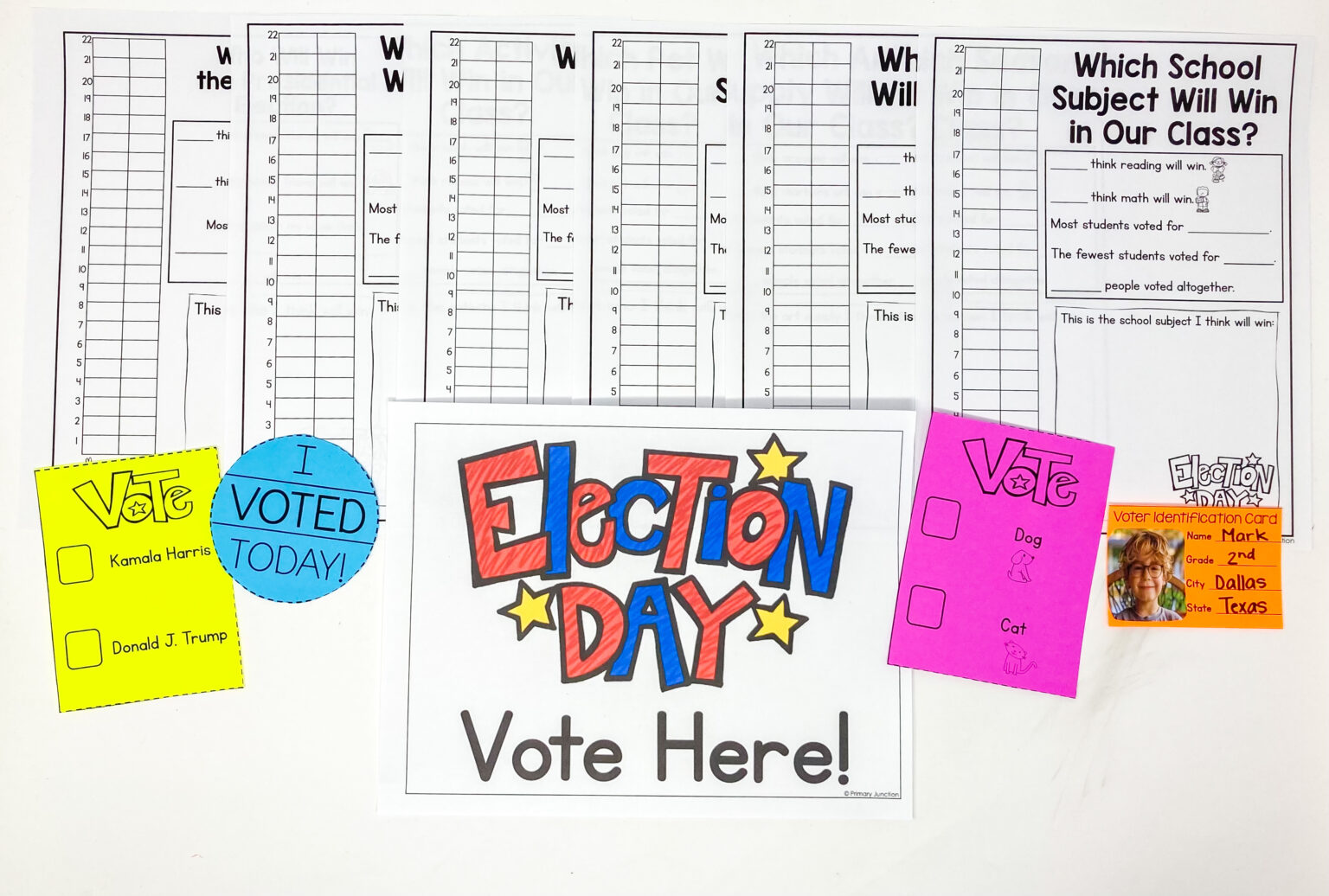 Election Day 2024 For Kids - Classroom Activities Kamala