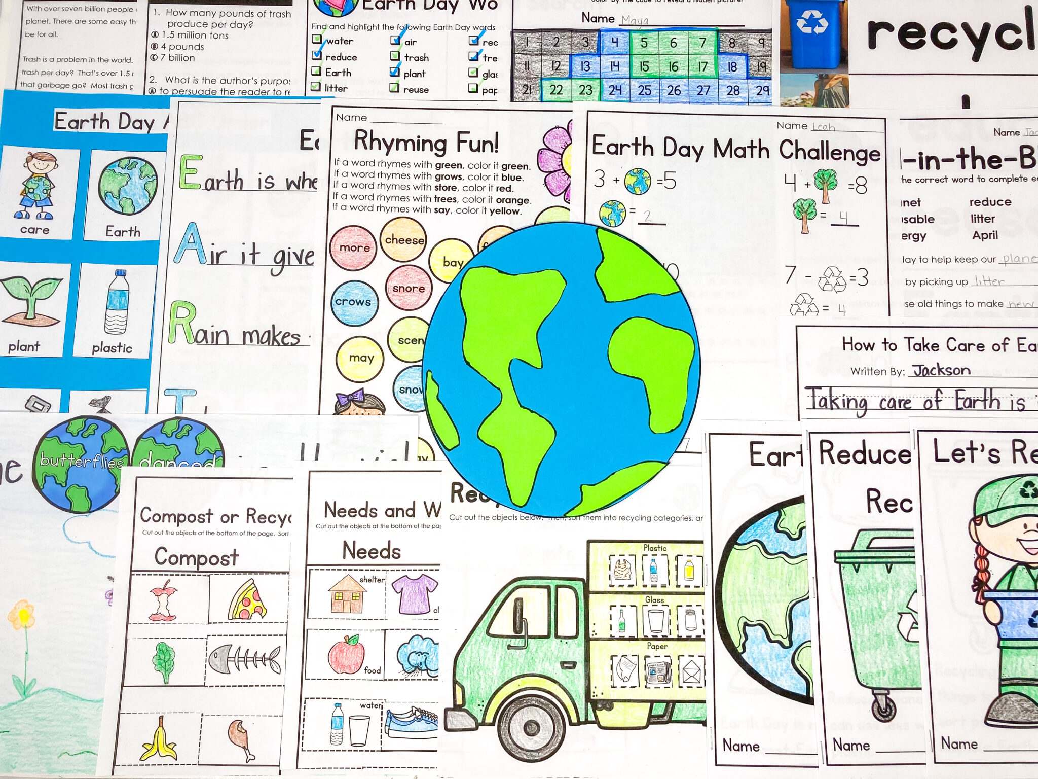 Earth Day Activities | Primary Junction