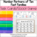 Friends of 10 Scoot Game How I Teach Friends of 10 Partners