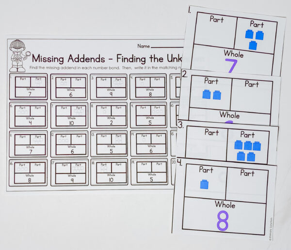 Make Missing Addends Fun with a Missing Addends Scoot Game