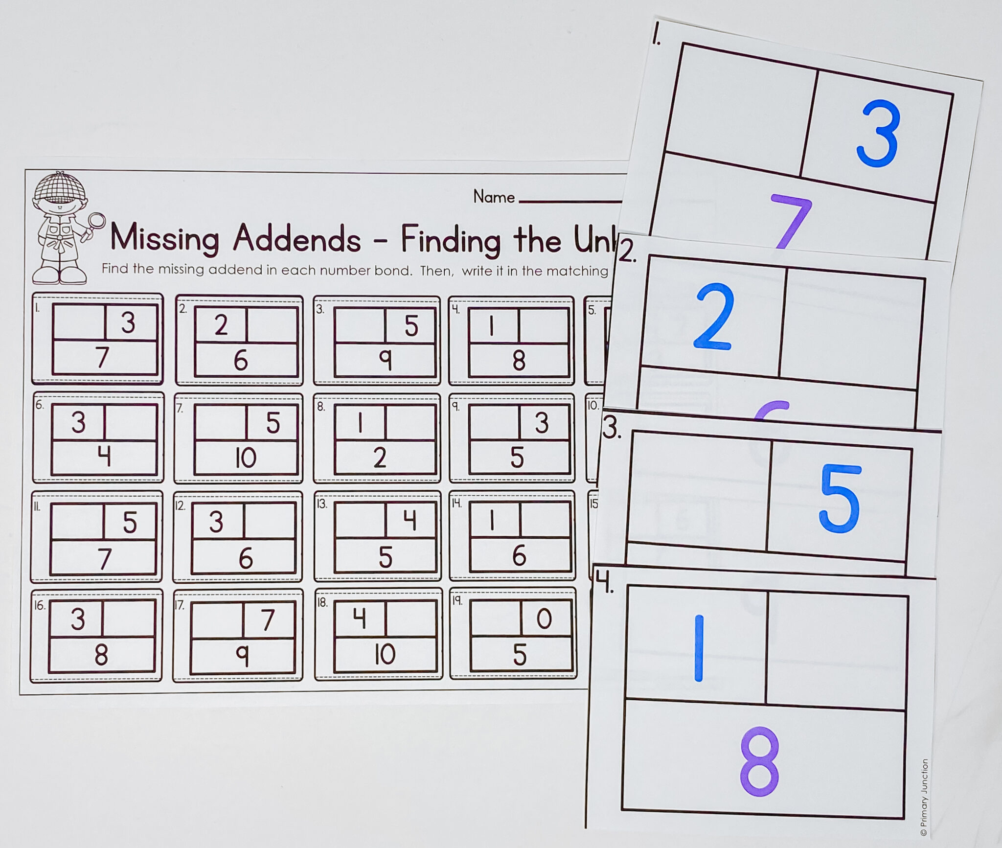 Make Missing Addends Fun with a Missing Addends Scoot Game
