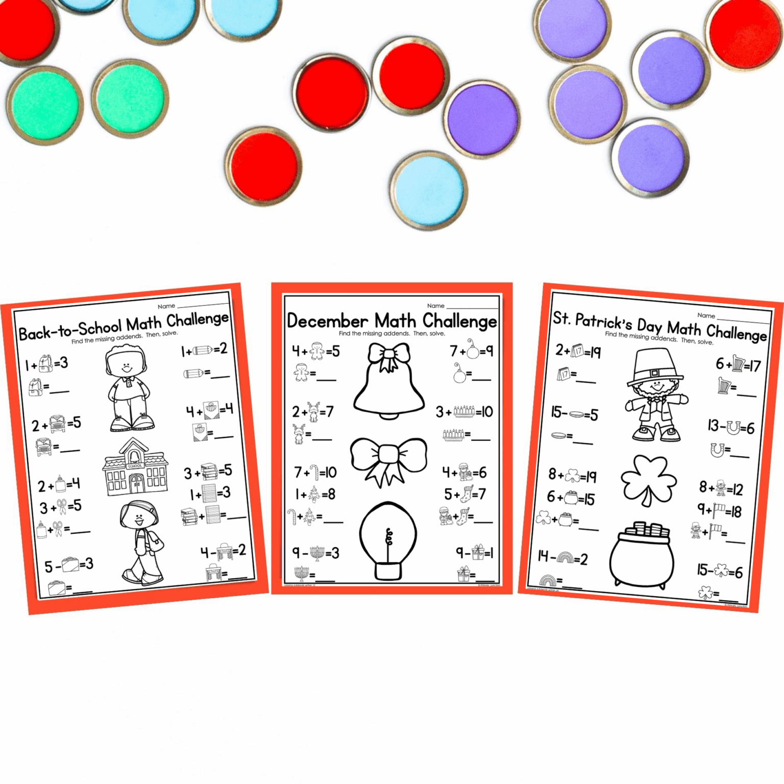 7 Fun & Simple Ways to Teach Missing Addends | Primary Junction